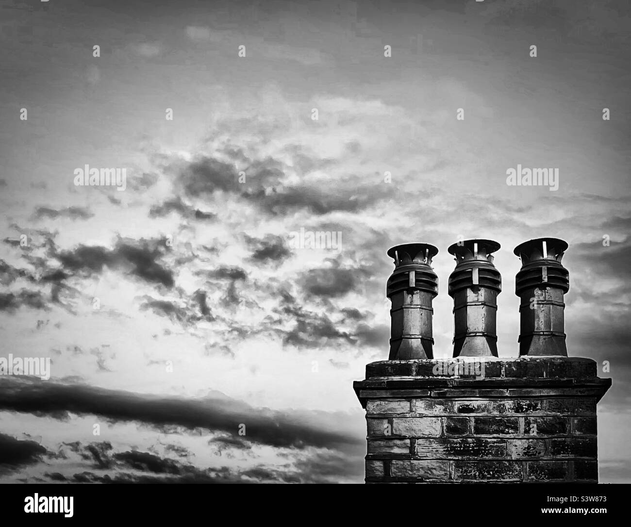 Chimney pot terrace hi-res stock photography and images - Alamy