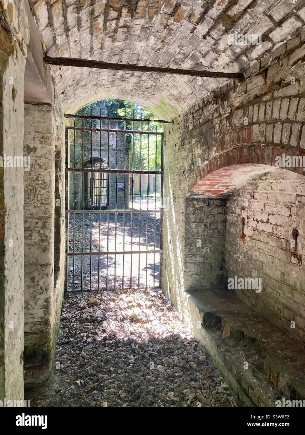 Abandoned wartime buildings Stock Photo - Alamy