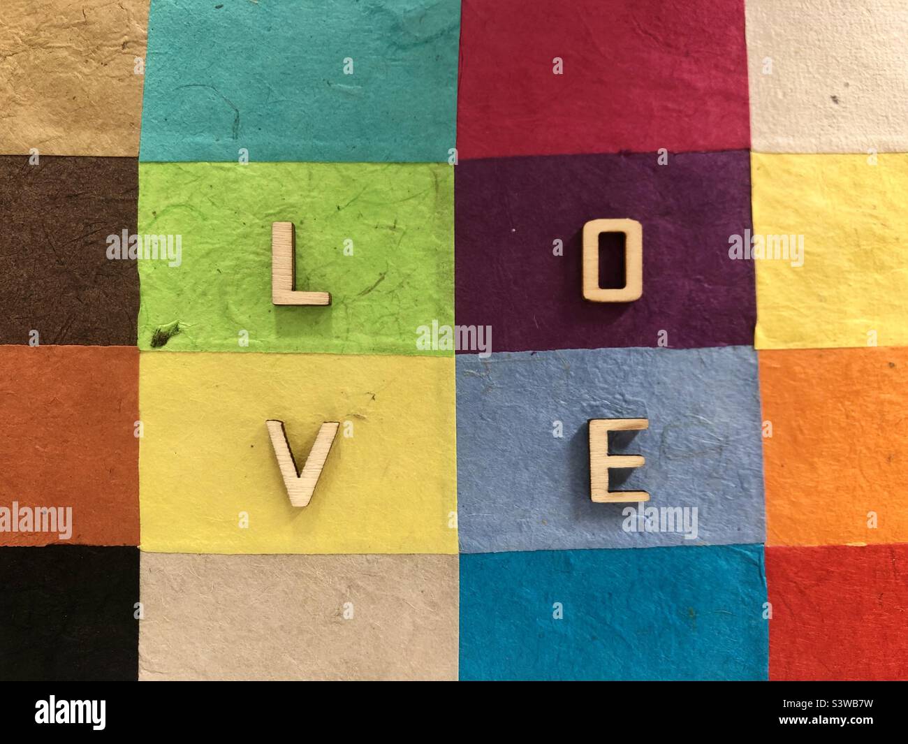 Collage letters hi-res stock photography and images - Alamy