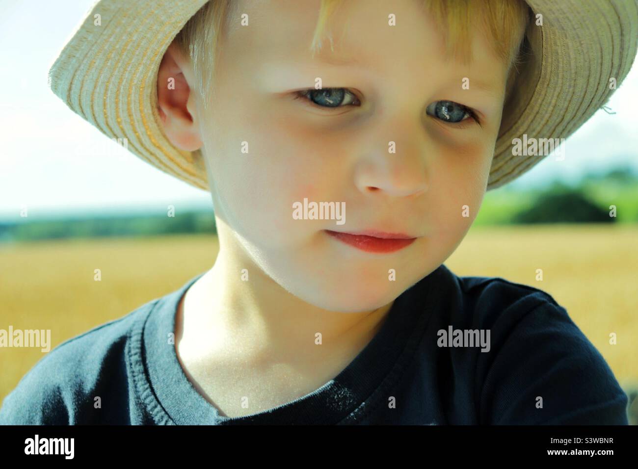 Farm boy hat hi-res stock photography and images - Alamy