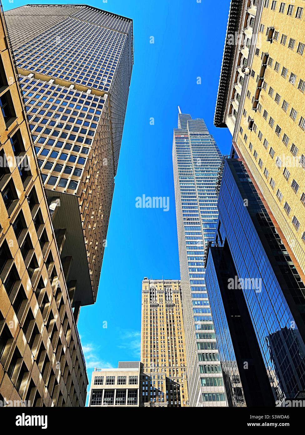 Skyscrapers including the MetLife building in one Vanderbilt surround ...