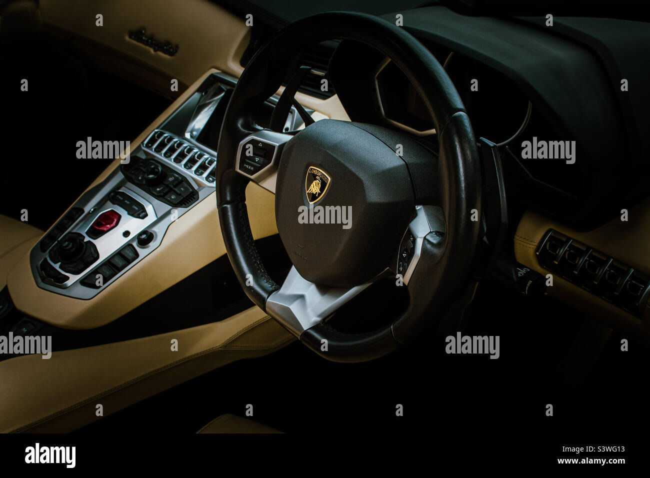 Lamborghini Inside