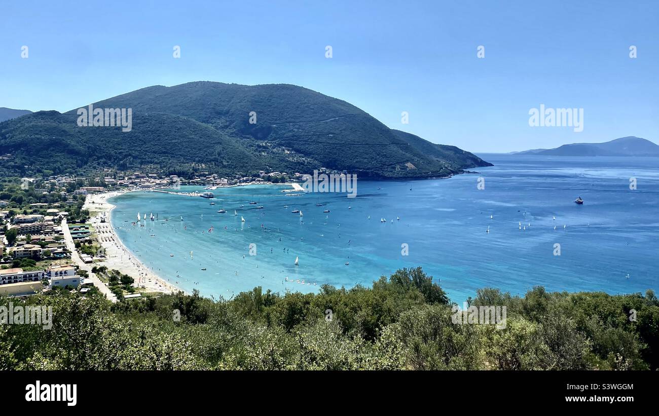 Ponti Beach, Vasiliki, Lefkada, Greece Stock Photo - Alamy