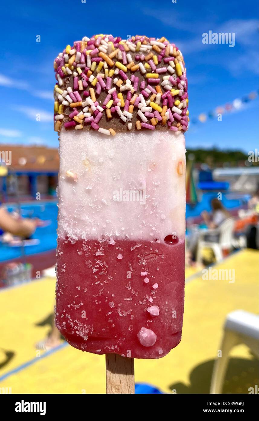 Fab ice lolly on a summers day Stock Photo - Alamy