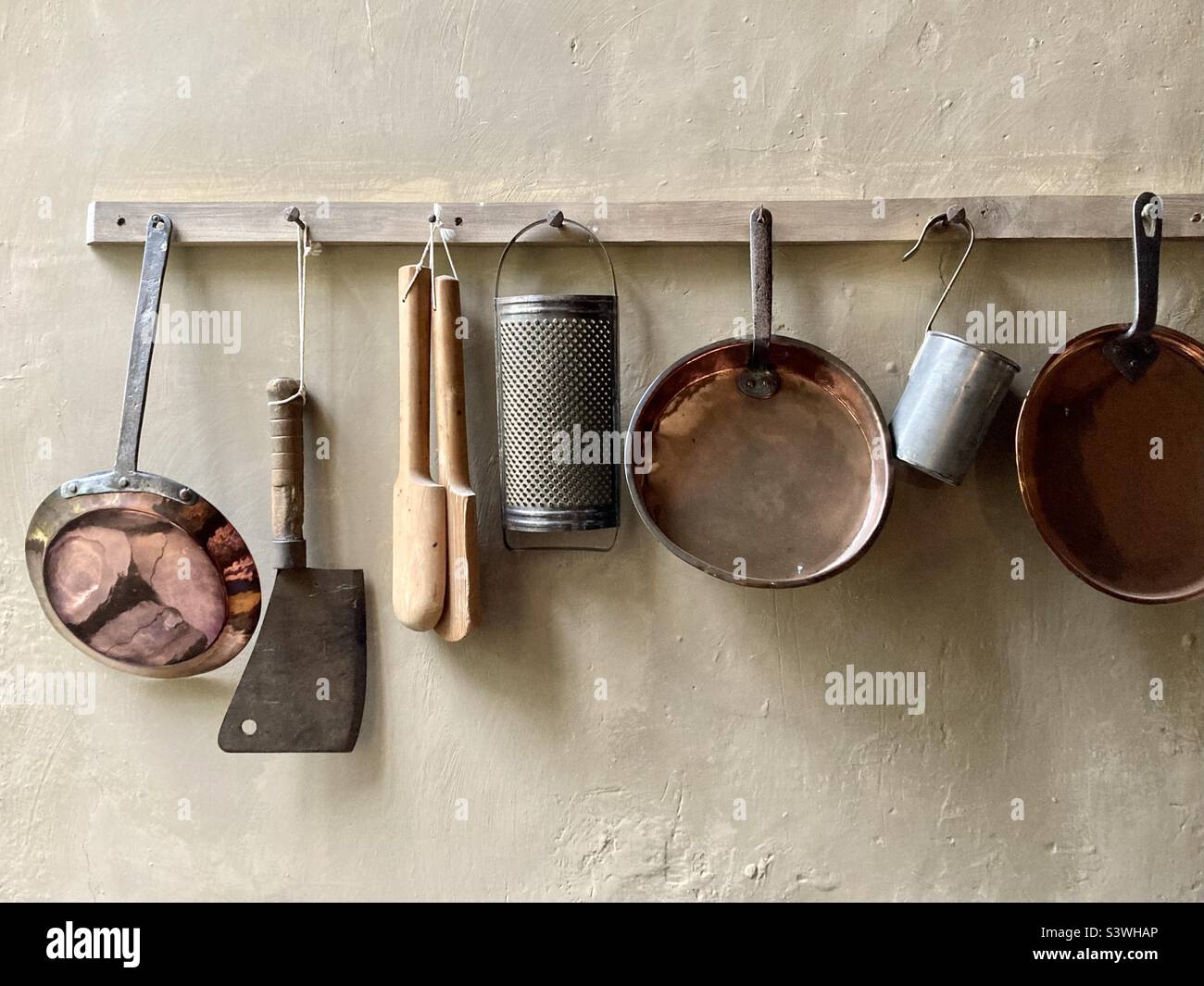 Victorian kitchen utensils hi-res stock photography and images - Alamy