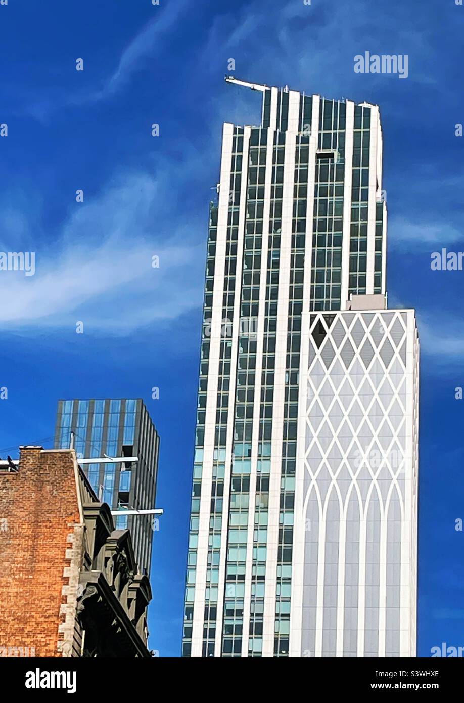 Skyscrapers in the nomad district of Manhattan, 2022, New York City ...