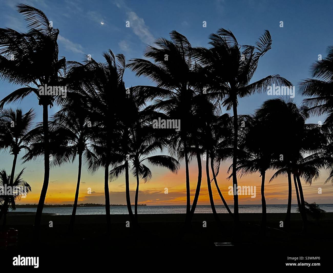 Puerto rico moon hi-res stock photography and images - Alamy