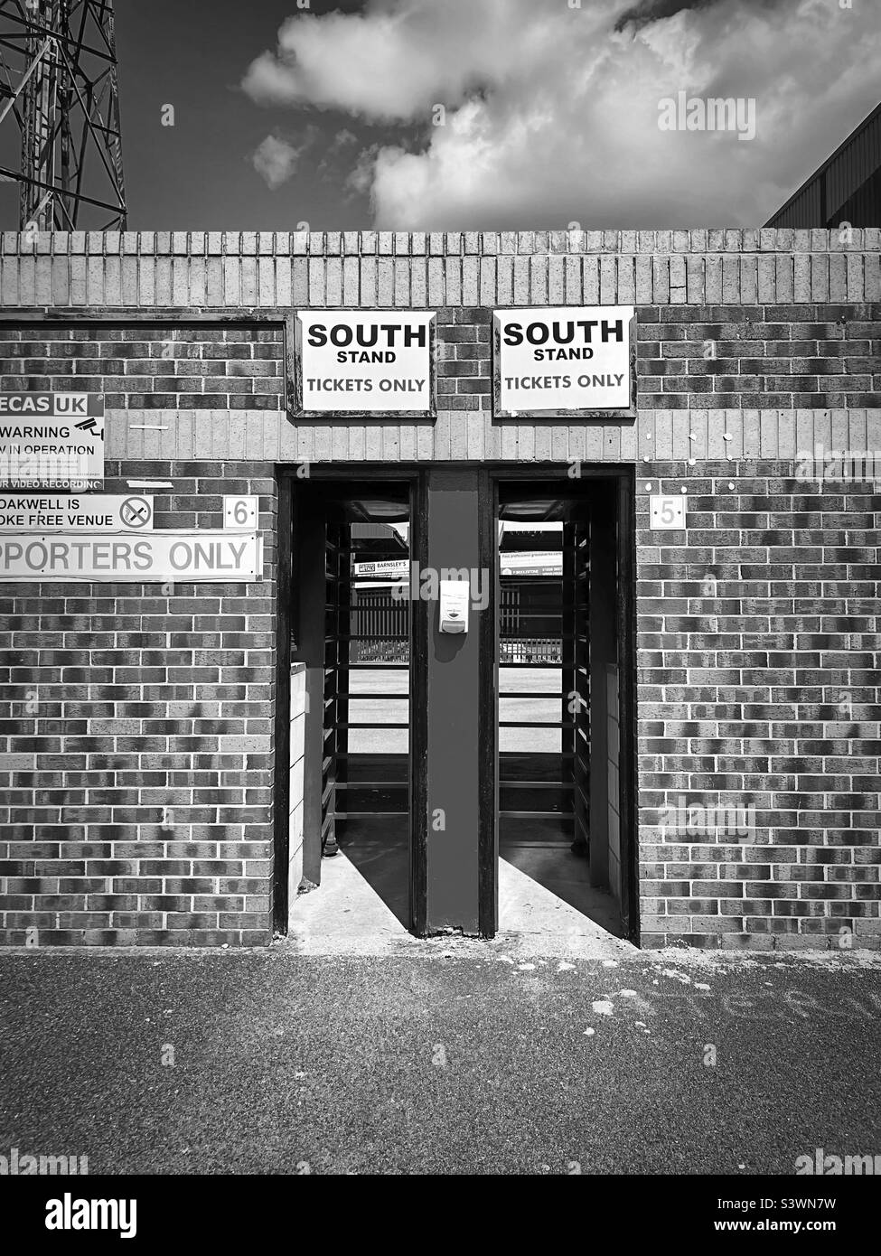 The turnstile has opened hi-res stock photography and images - Alamy