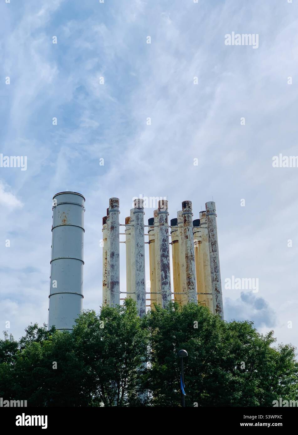 Tubes pipes - Power generation Stock Photo - Alamy