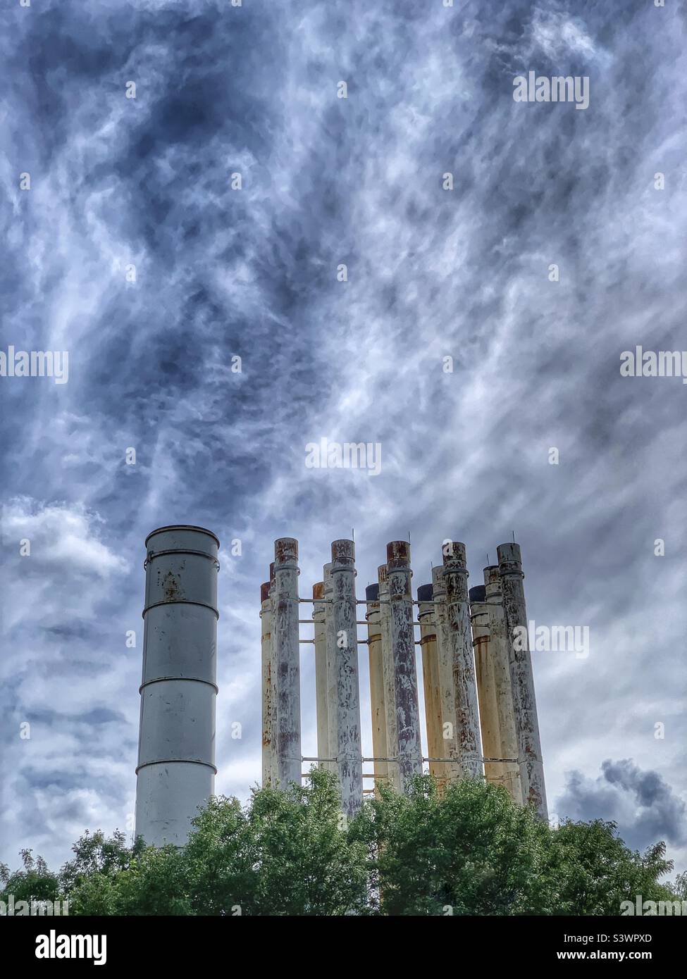 Tube pipes - Power generation Stock Photo - Alamy