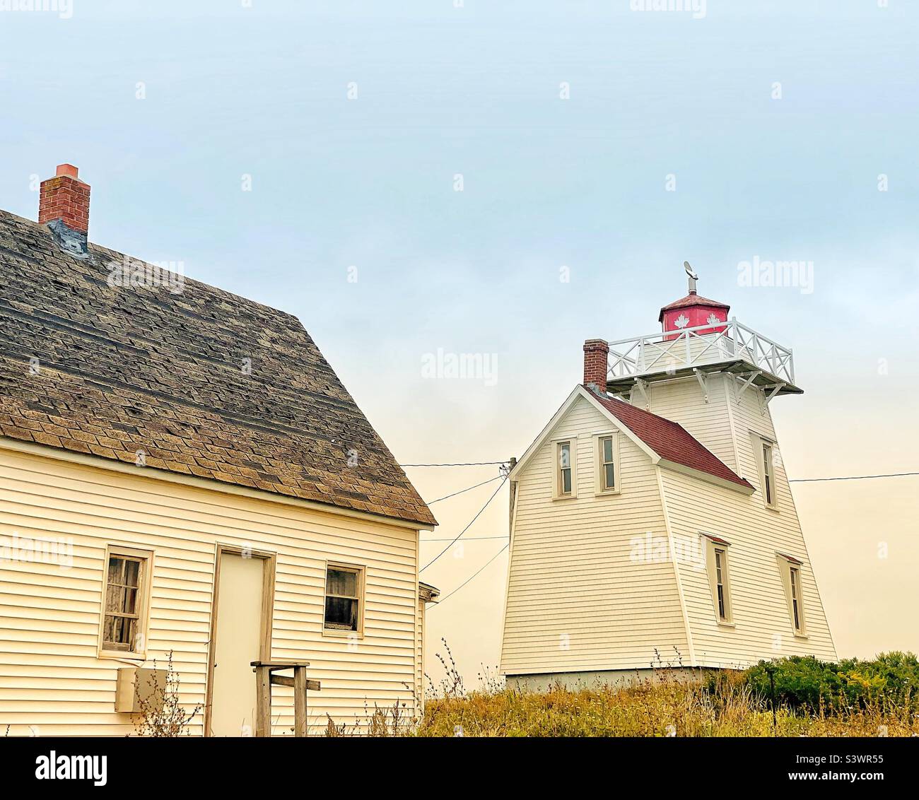 Historic lighthouse in prince hi-res stock photography and images - Alamy