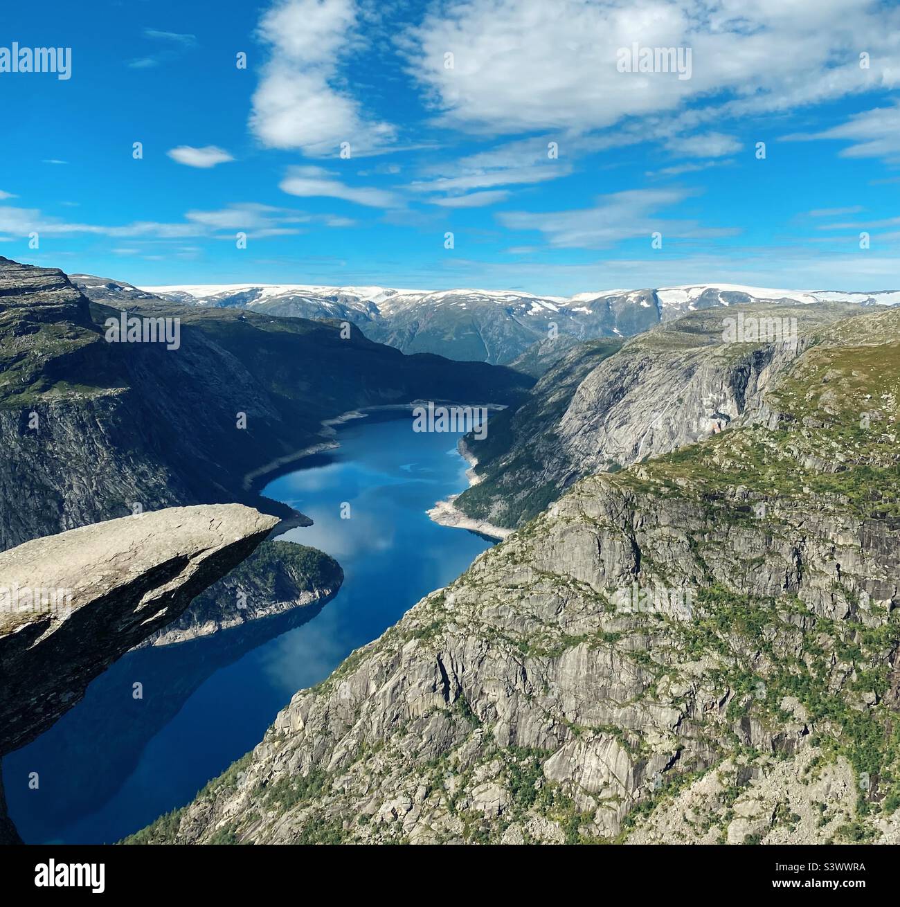 Trolltunga hike in norway hi-res stock photography and images - Alamy