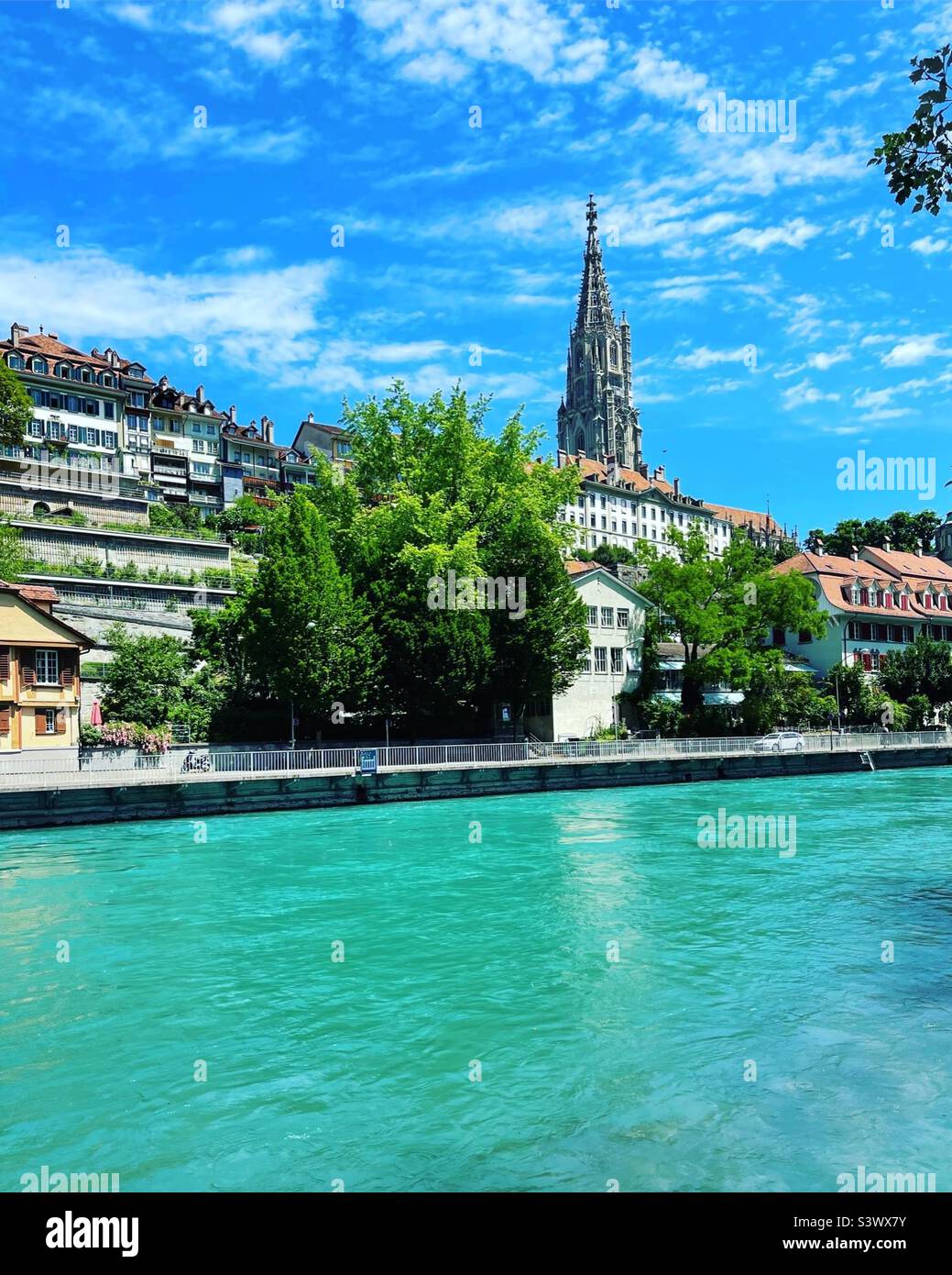 The River Aare, Bern, Switzerland Stock Photo - Alamy