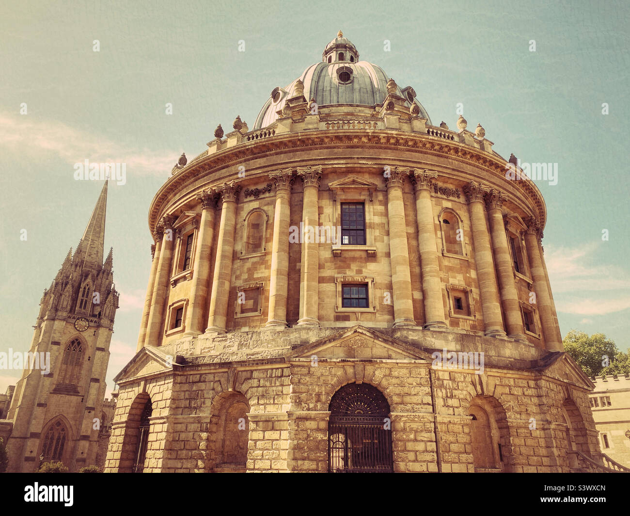 The Radcliffe Camera Building in Oxford, England, UK. This iconic ...