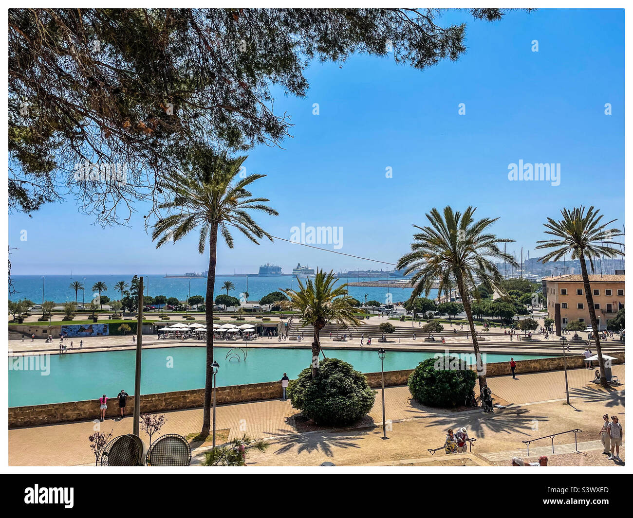 The port of Palma, Mallorca Stock Photo - Alamy