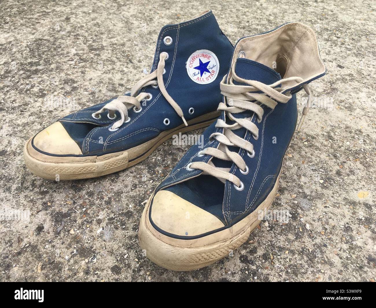 Vintage 1970s Chuck Taylor Converse All Stars Stock Photo - Alamy