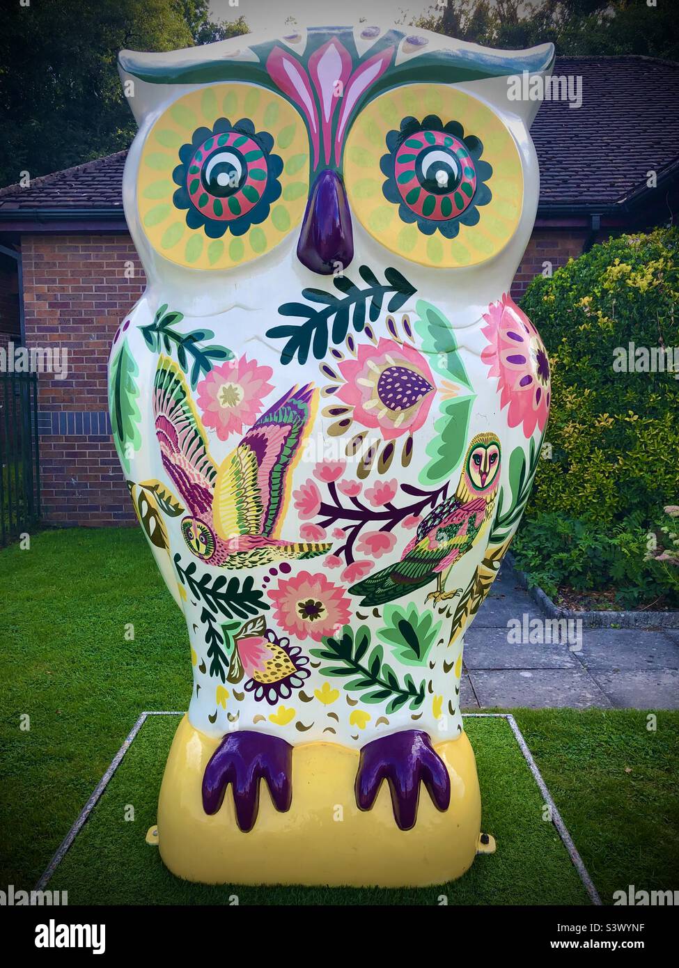 Installation with an owl hi-res stock photography and images - Alamy