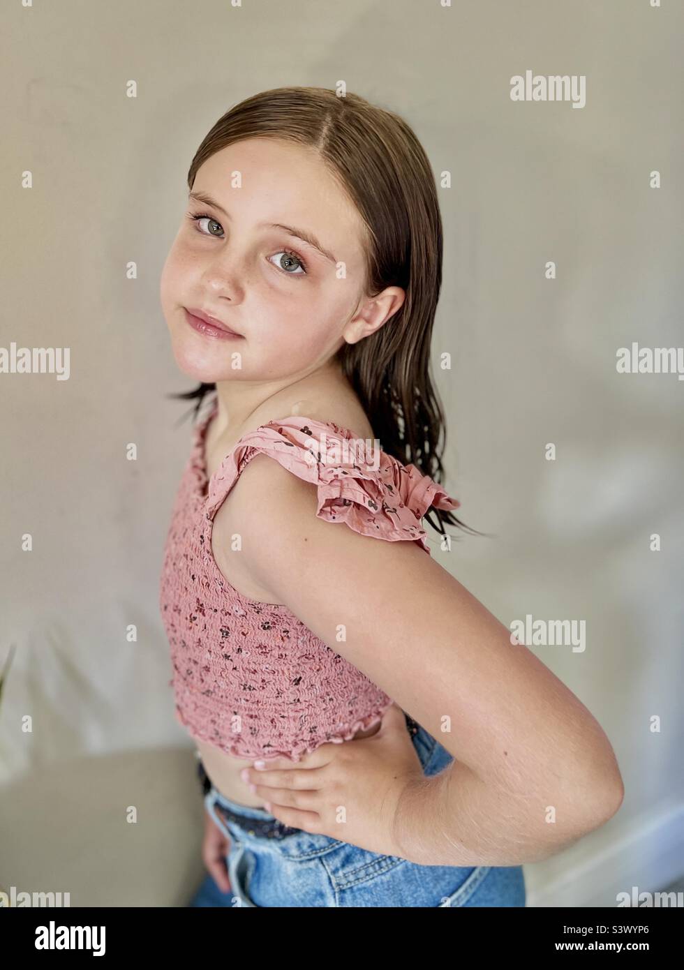 Age 8 hi-res stock photography and images - Alamy