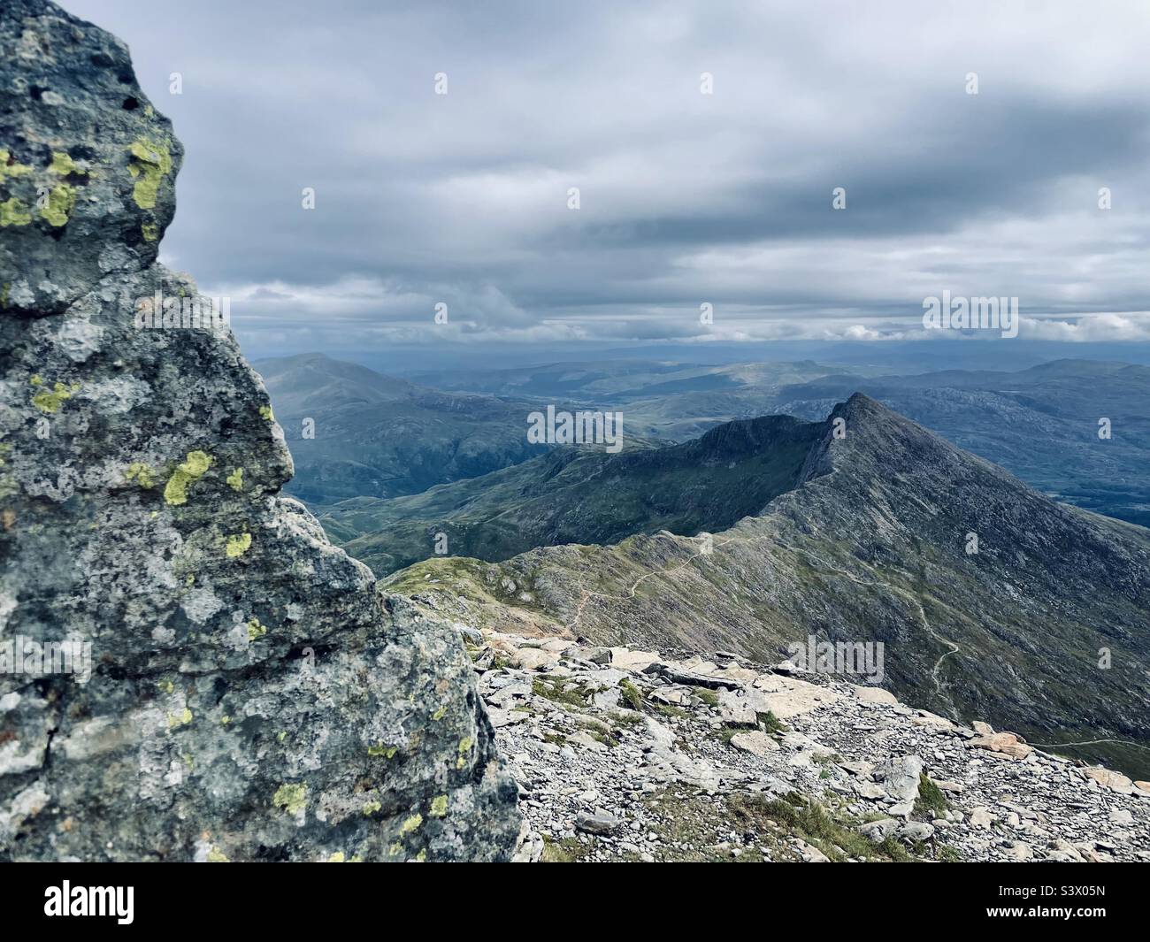 Snowdon ridge hi-res stock photography and images - Alamy