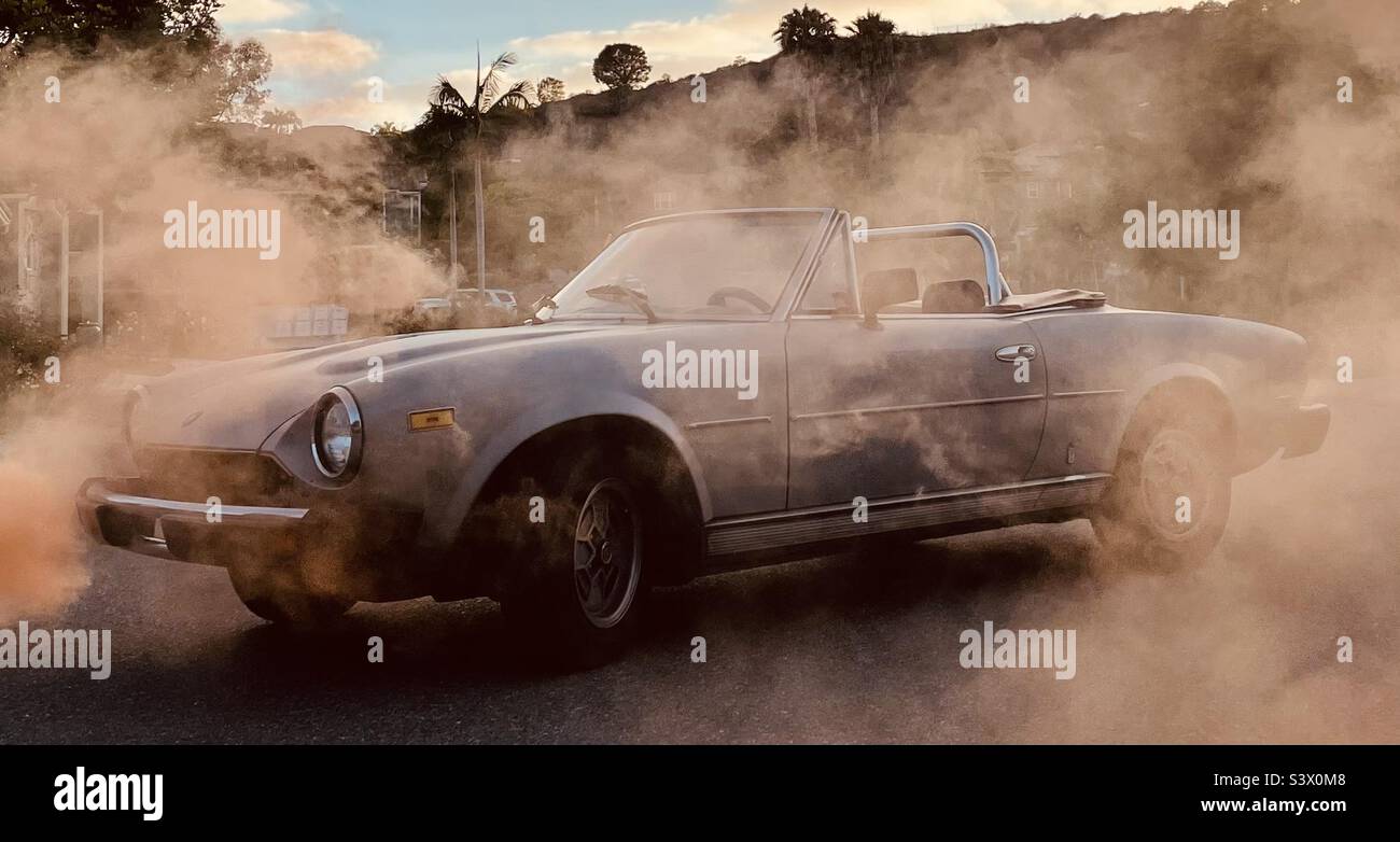Orange dust cloud hi-res stock photography and images - Alamy
