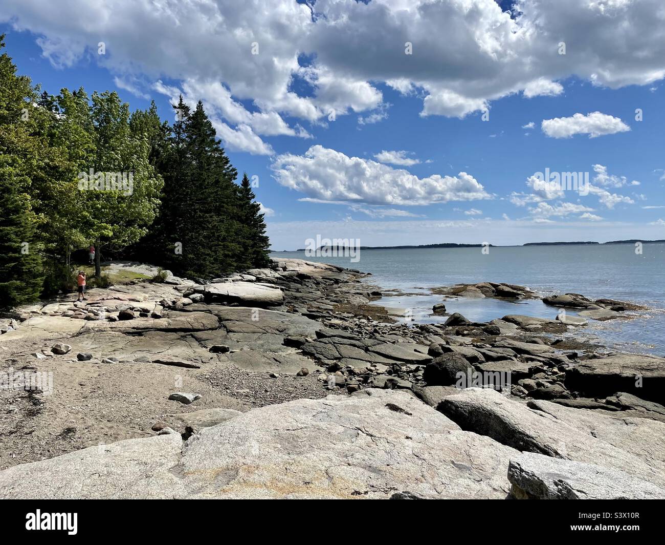 Birch Point State Park, Owls Head, Maine Stock Photo - Alamy