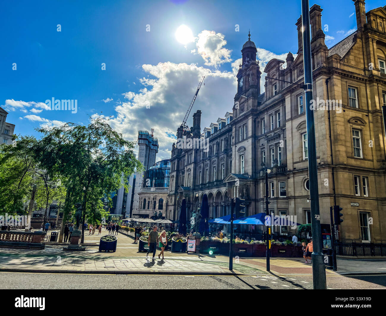 City Square in Leeds city centre Stock Photo - Alamy