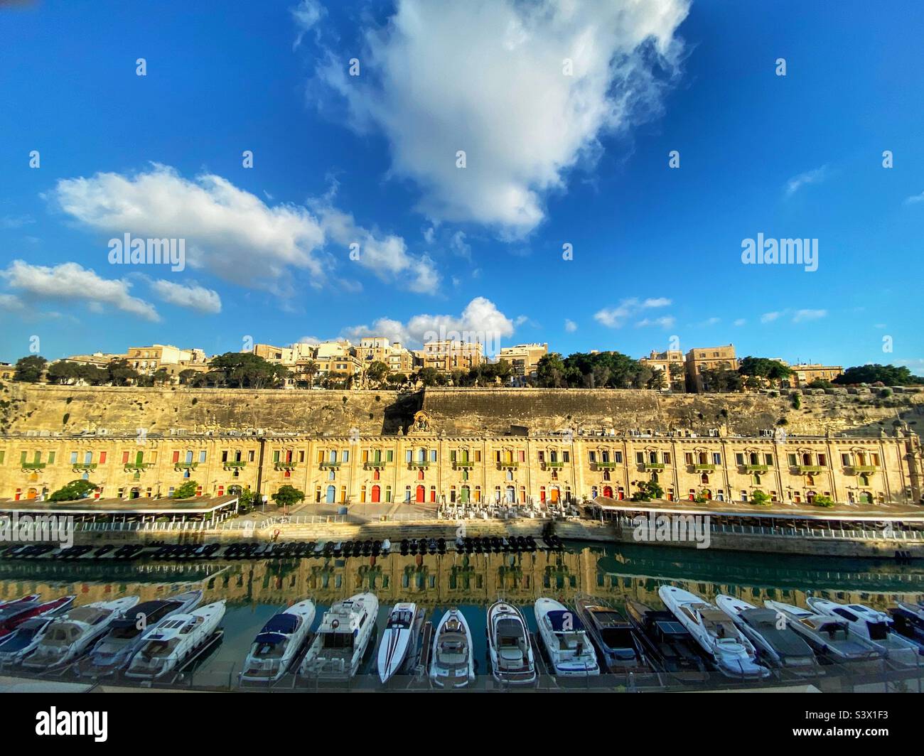 Valletta waterfront malta hi-res stock photography and images - Alamy