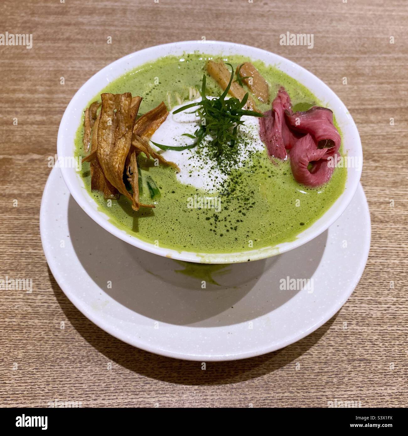 Matcha ramen hi-res stock photography and images - Alamy