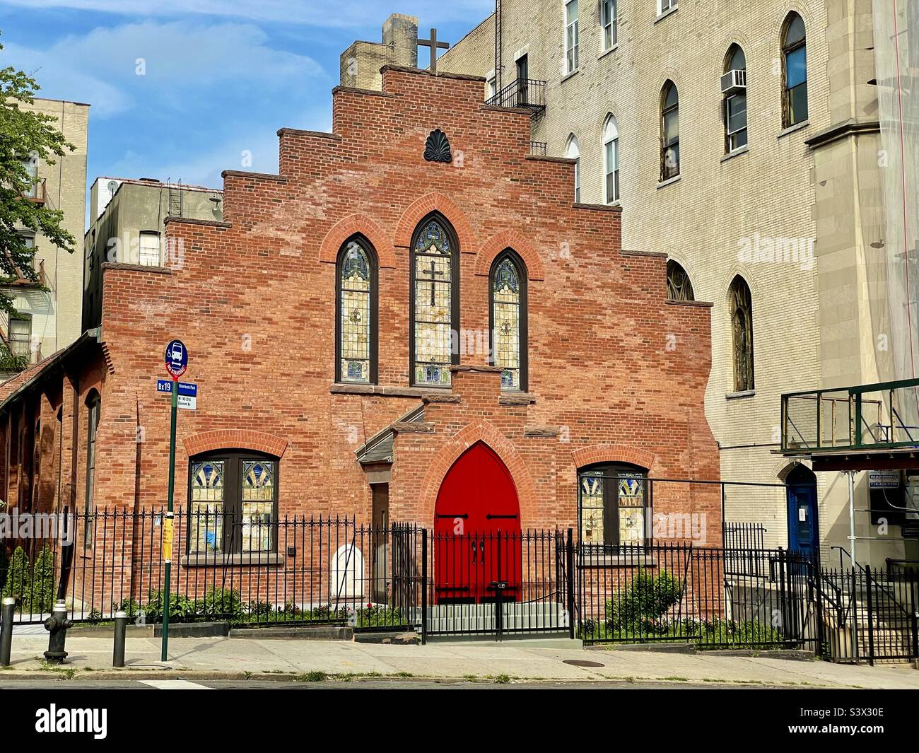 Sugar hill church Harlem Stock Photo - Alamy