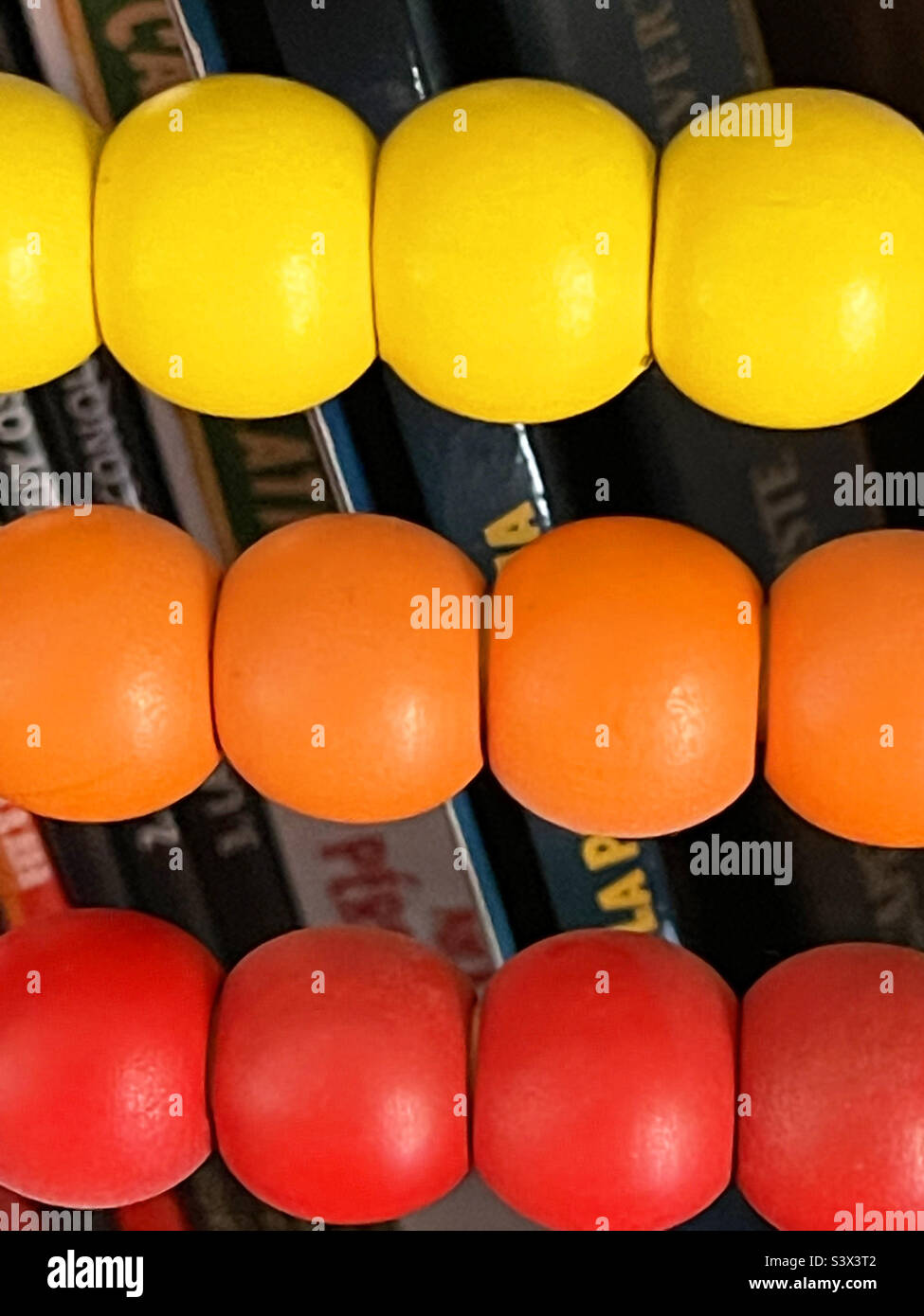 Red abacus hi-res stock photography and images - Alamy