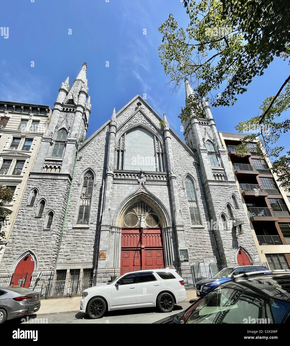 Limestone church Harlem Stock Photo - Alamy