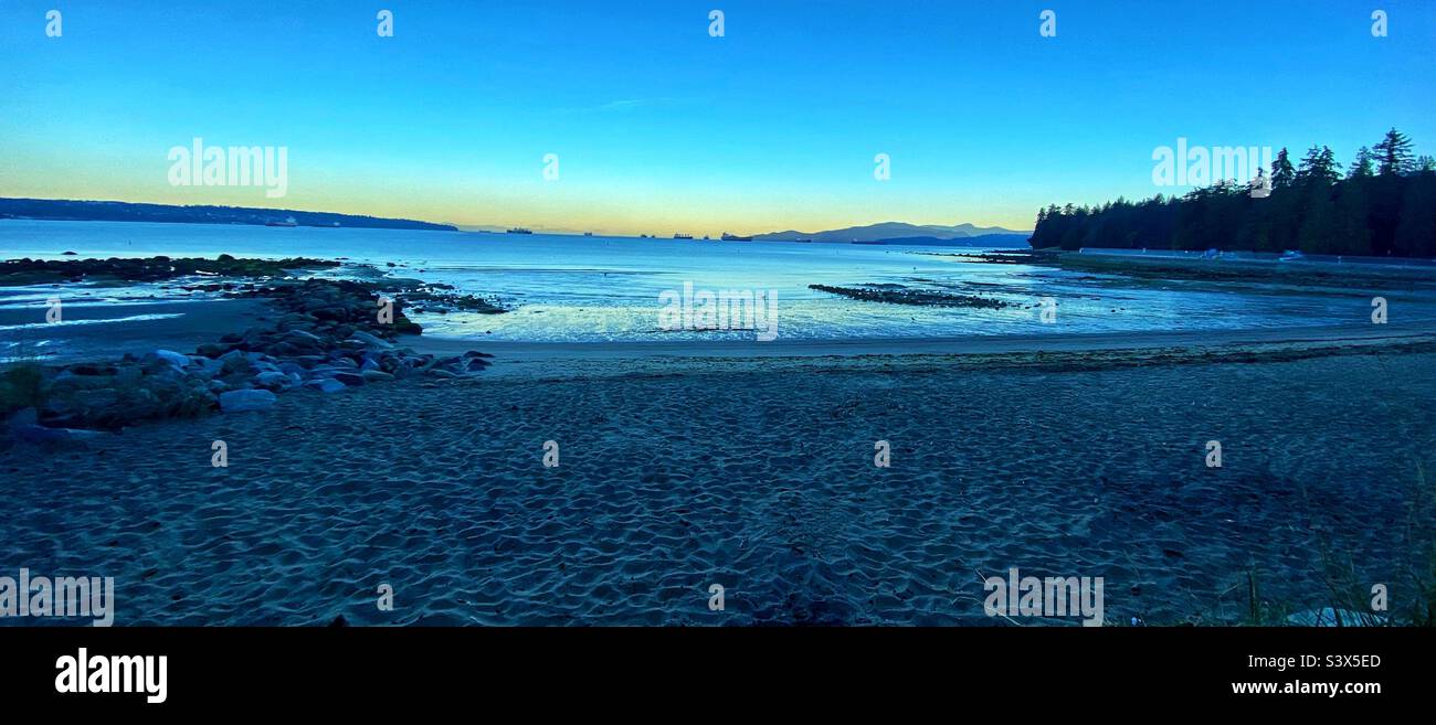 Second beach. Stanley park. Vancouver Stock Photo - Alamy