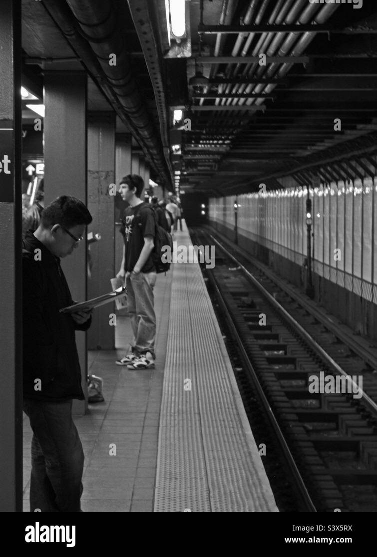 New York Subway Stock Photo - Alamy