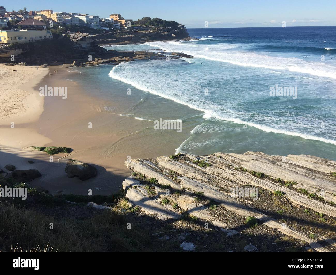 Blue water beach hi-res stock photography and images - Alamy