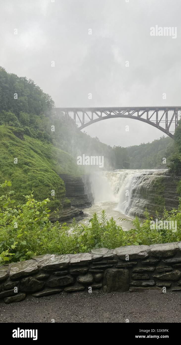 Letchworth falls state park hi-res stock photography and images - Alamy