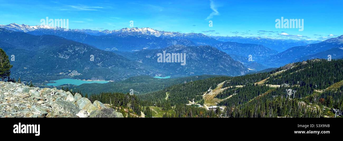 Whistler blackcomb gondola Stock Photo - Alamy