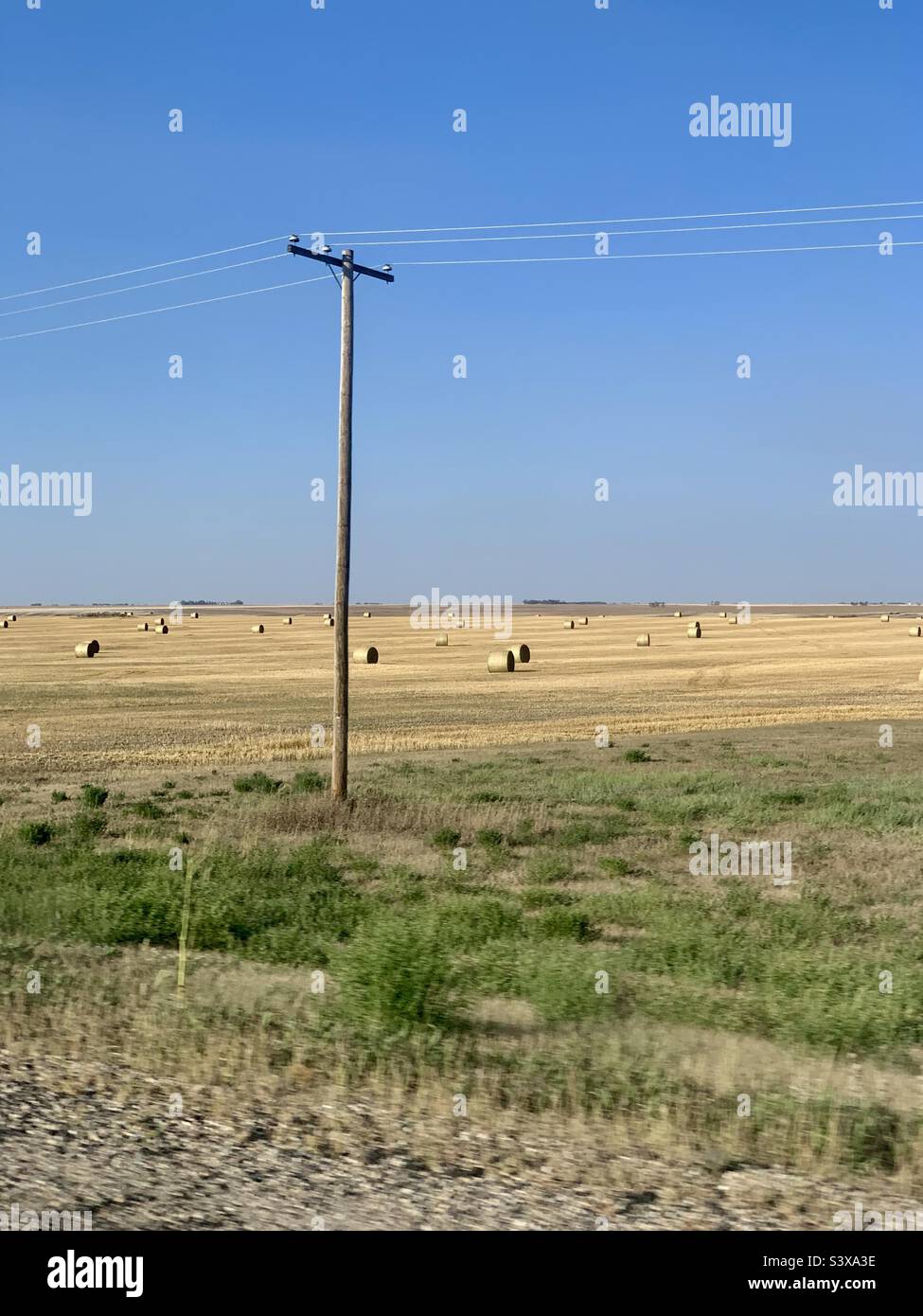 Saskatchewan prairie field hi-res stock photography and images - Alamy