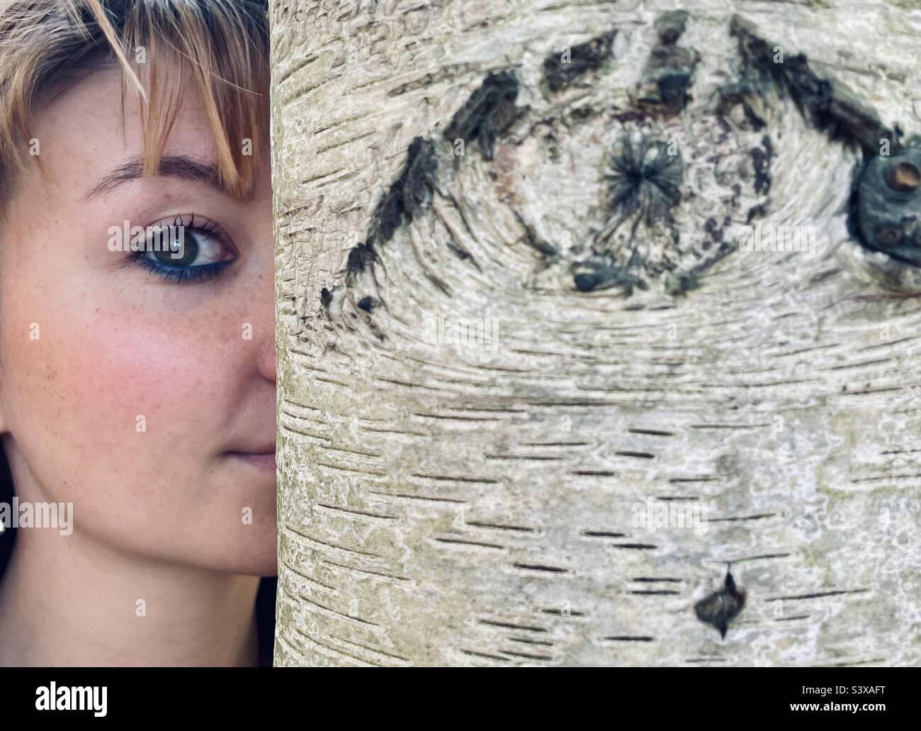 Human meets nature hi-res stock photography and images - Alamy