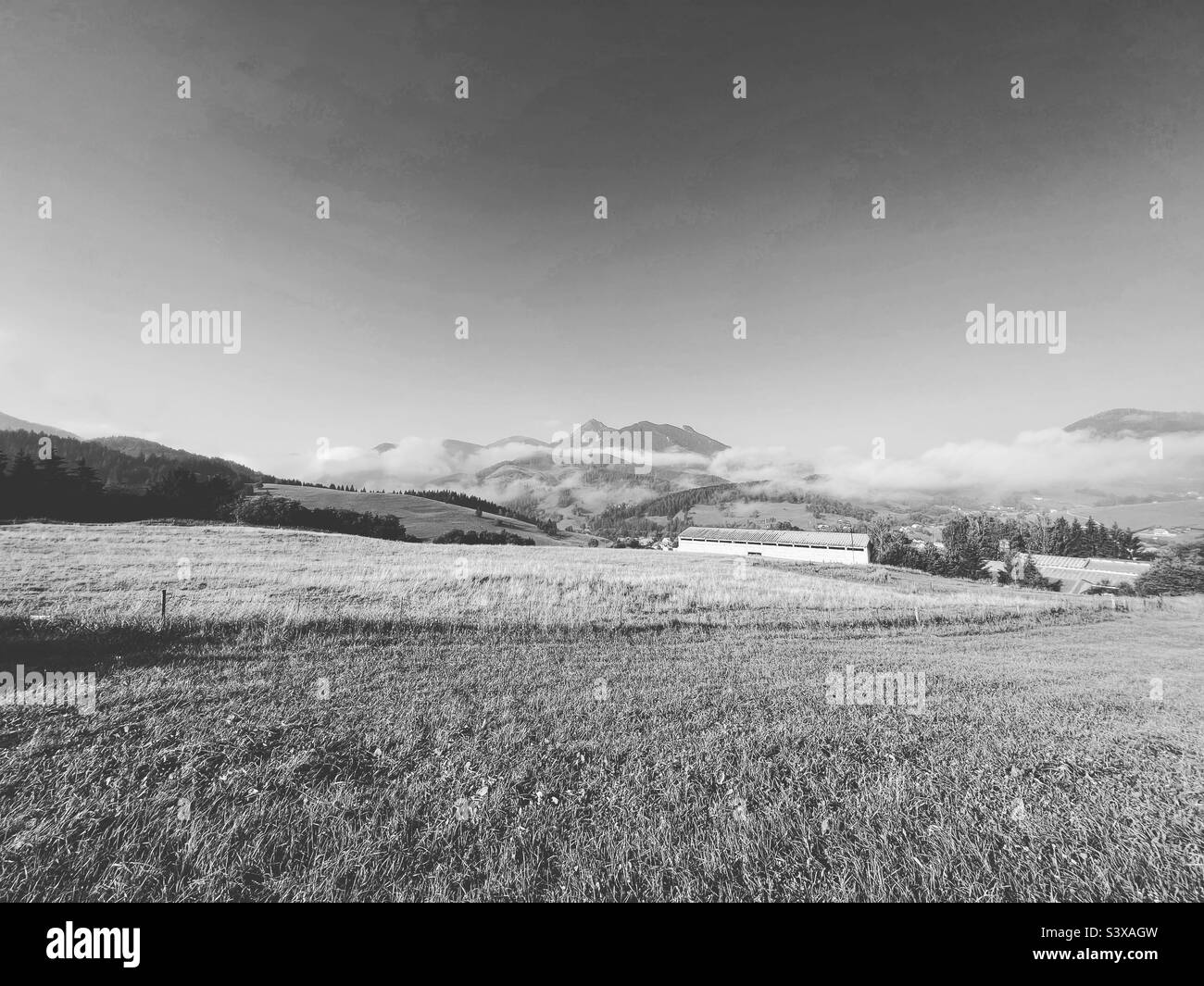 Hiking in zazriva Stock Photo - Alamy