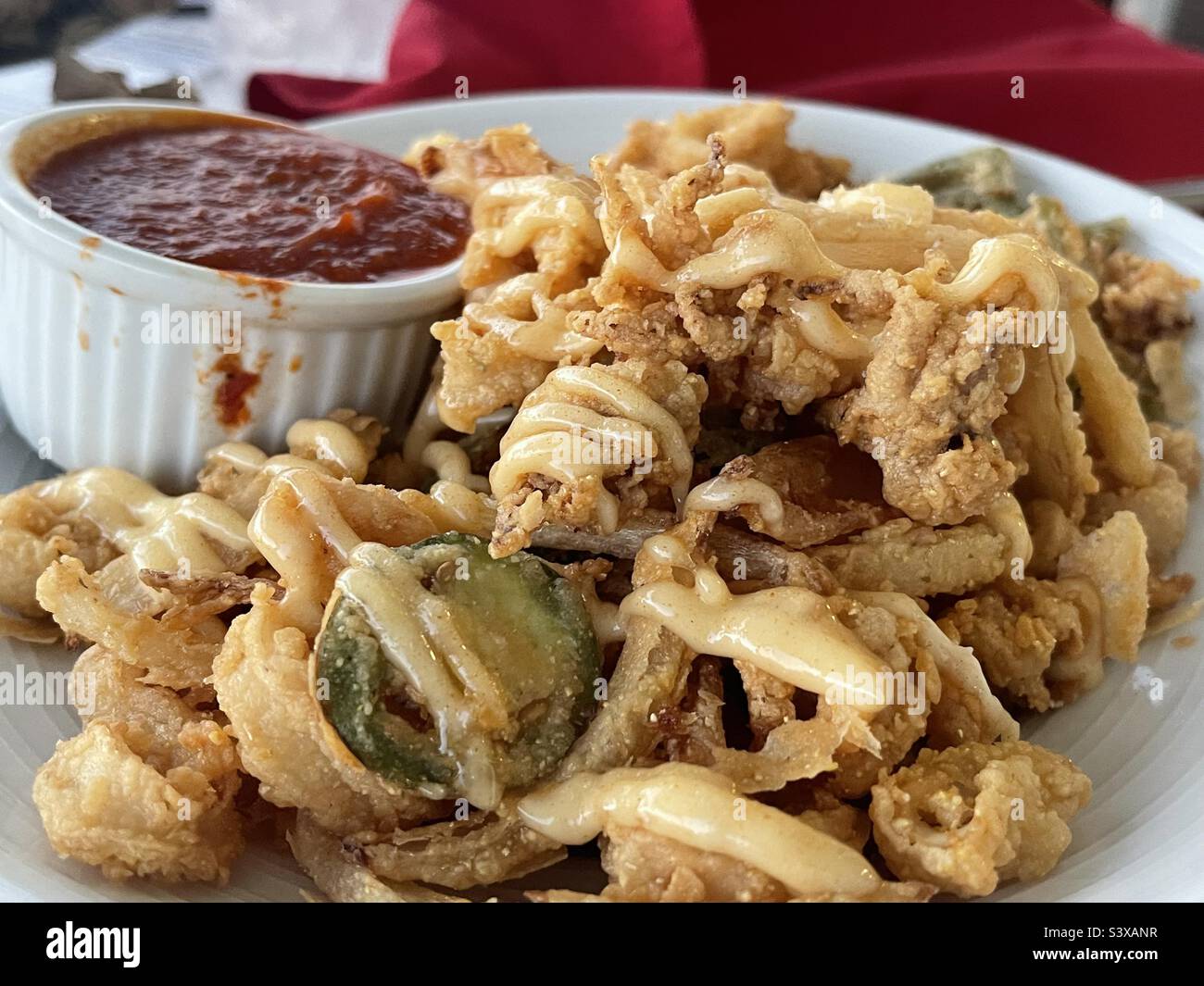 Calamari seafood hi-res stock photography and images - Alamy