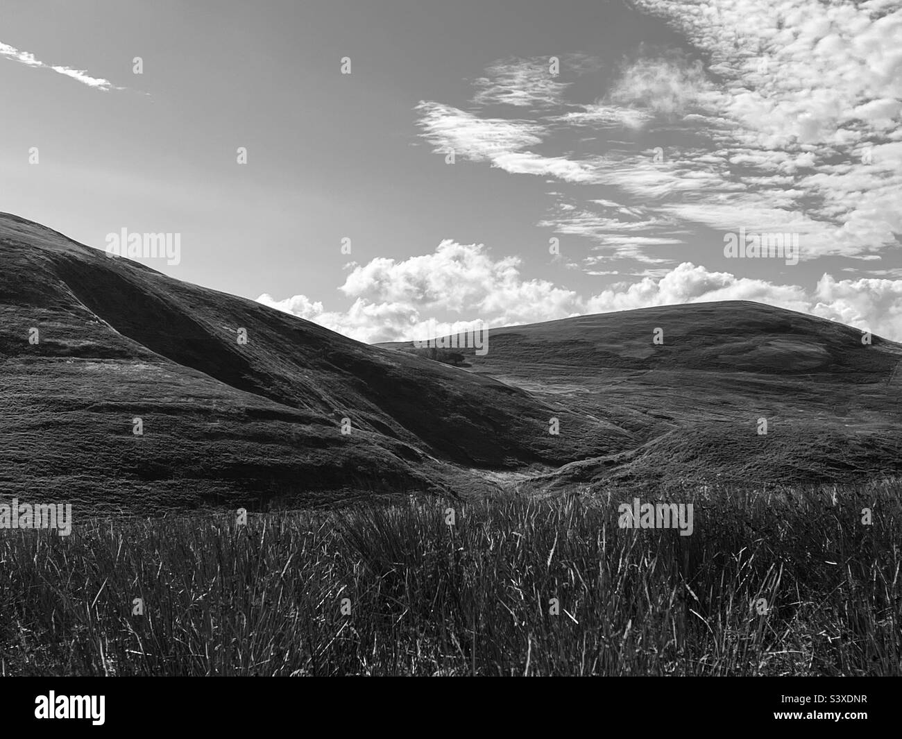 View of hills Stock Photo - Alamy