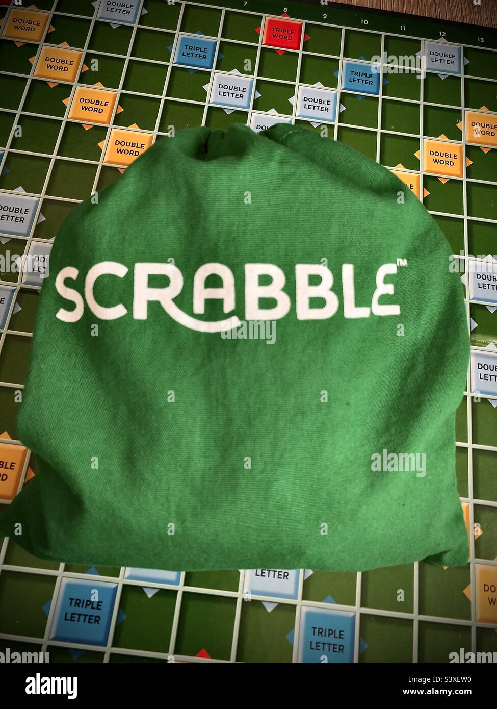 Bag of scrabble tiles hi-res stock photography and images - Alamy