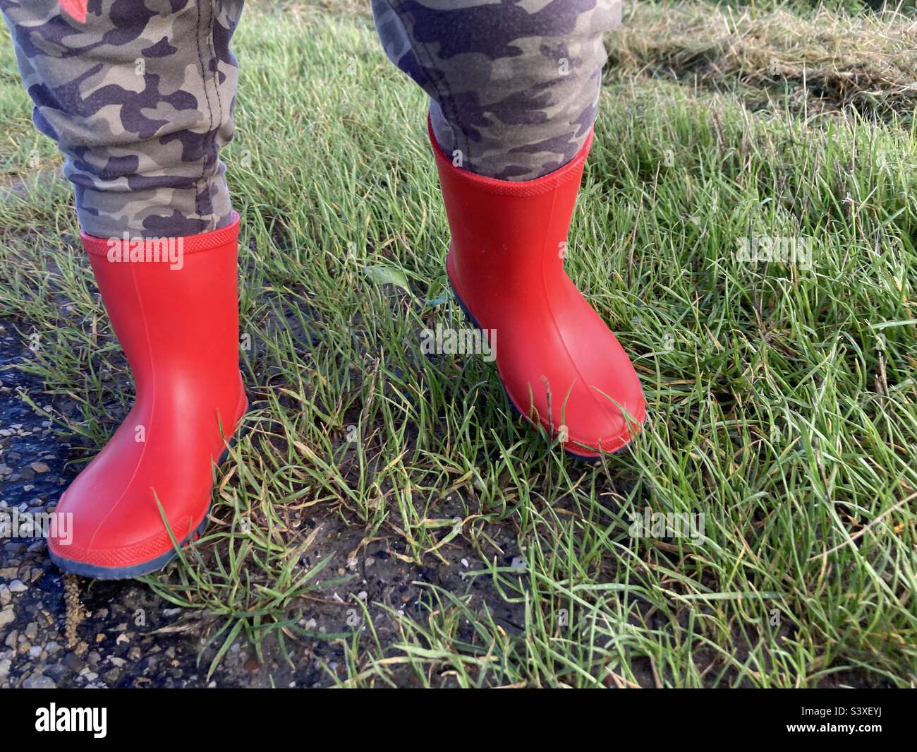 Kid boots hi-res stock photography and images - Alamy