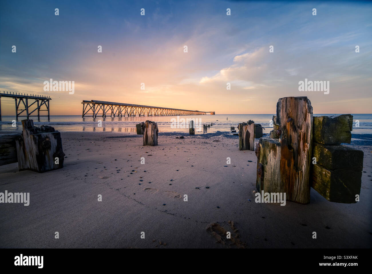 Hartlepool pier hi-res stock photography and images - Alamy