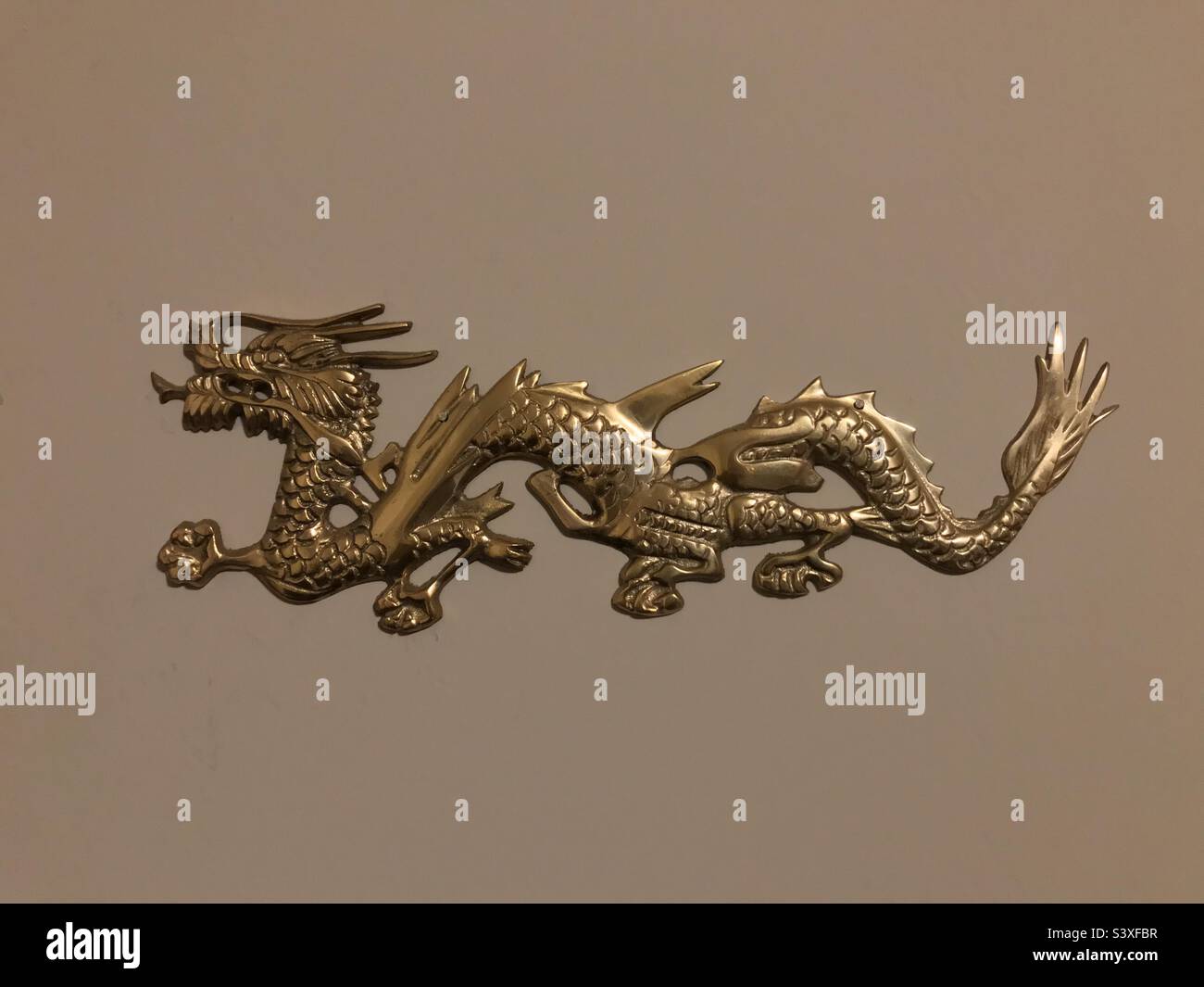 Dragon wall decoration hi-res stock photography and images - Alamy