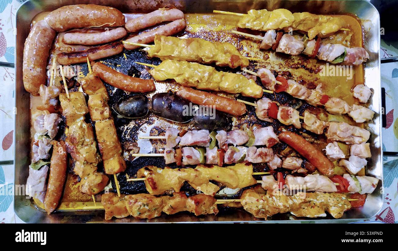 Assorted skewers hi-res stock photography and images - Alamy