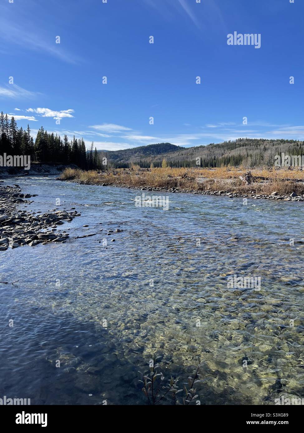 Clear riverbed hi-res stock photography and images - Alamy