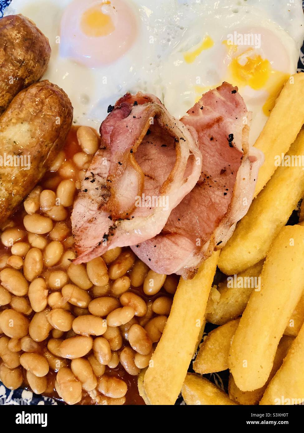 Full English breakfast Stock Photo - Alamy