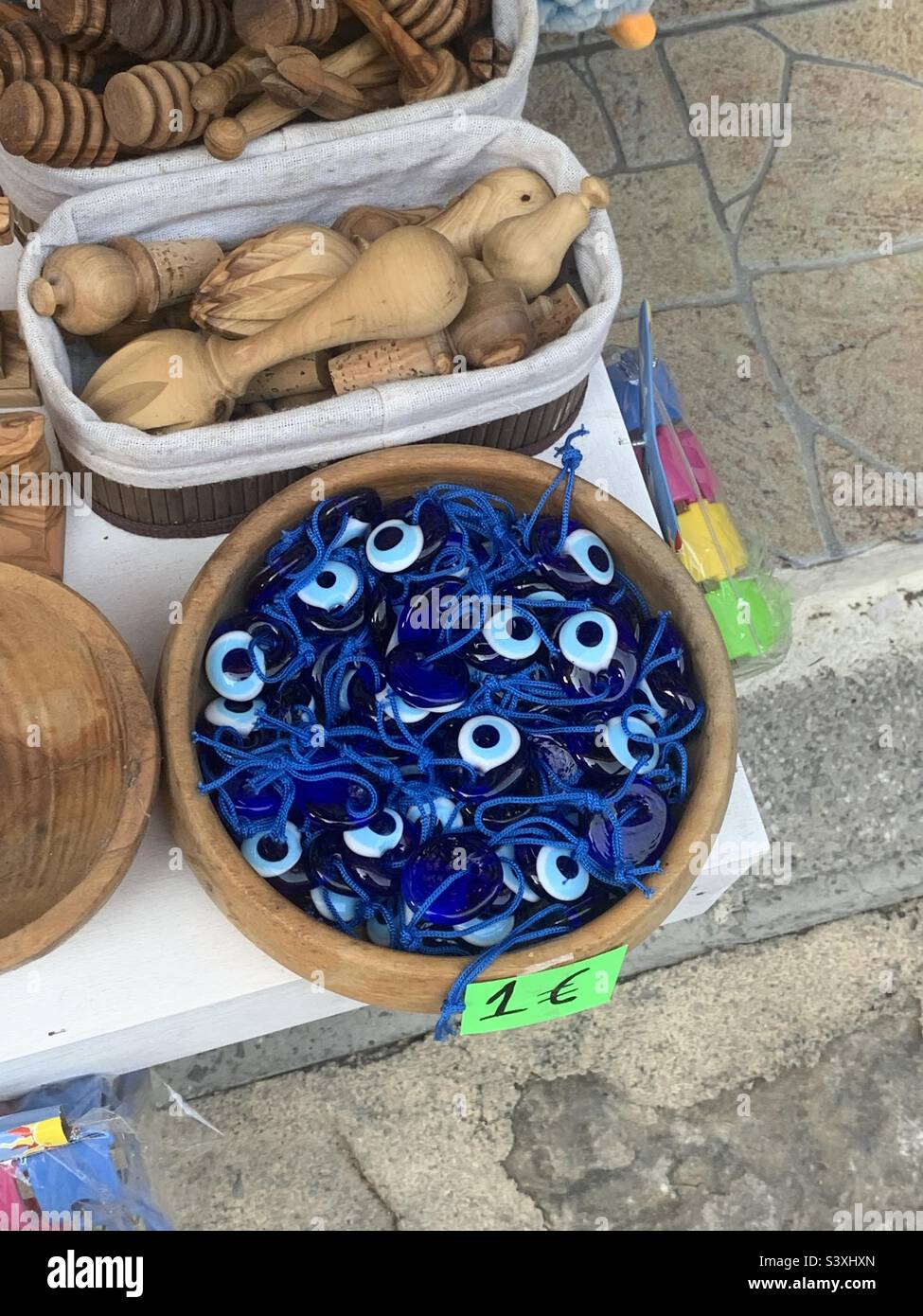 Greek evil eye hi-res stock photography and images - Alamy