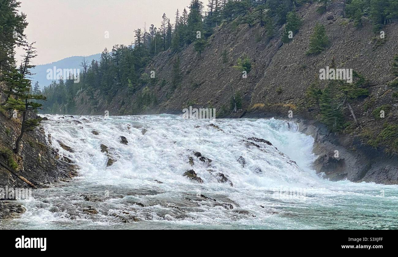 Bow falls. Banff. Canada Stock Photo - Alamy